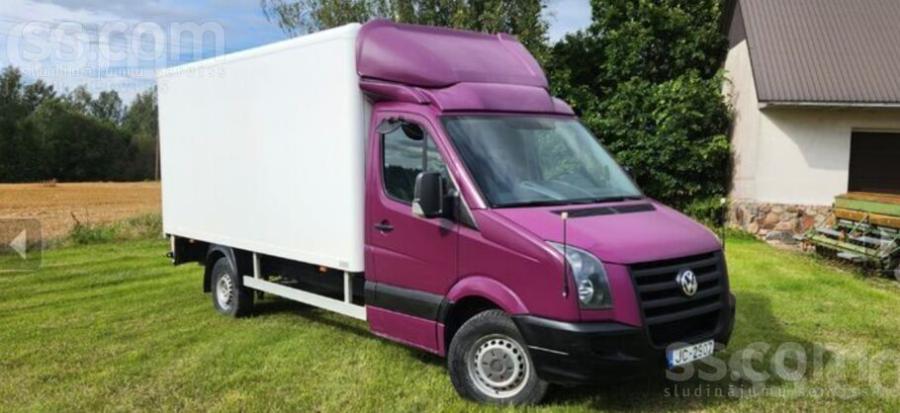 Violets Volkswagen Crafter 2008 Rīga, ar dzinēja tilpumu 2.50 L un nobraukumu 378 tūkst. km par 5900 €, foto 1 vietnē AUTOMOTO.COM.LV