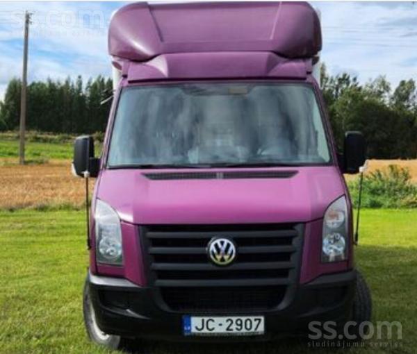 Violets Volkswagen Crafter 2008 Rīga, ar dzinēja tilpumu 2.50 L un nobraukumu 378 tūkst. km par 5900 €, foto 2 vietnē AUTOMOTO.COM.LV