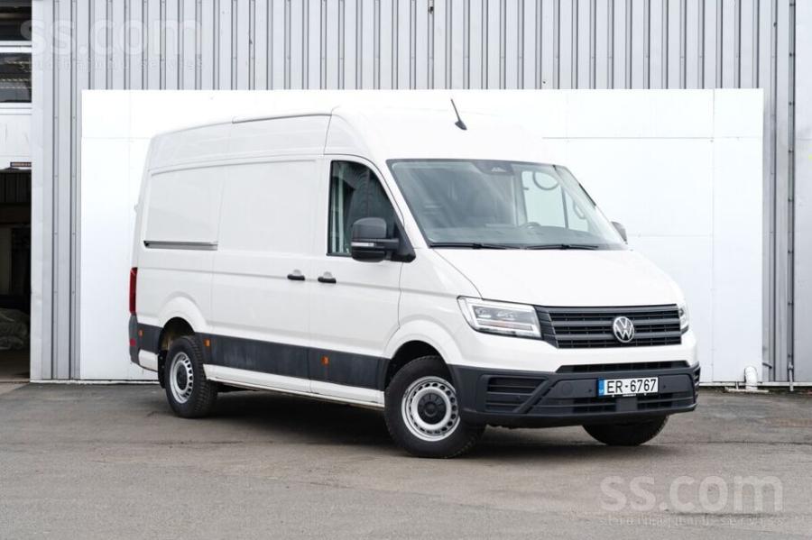 Balts Volkswagen Crafter 2025 Rīga, ar dzinēja tilpumu 2.00 L un nobraukumu 4 tūkst. km par 39900 €, foto 3 vietnē AUTOMOTO.COM.LV