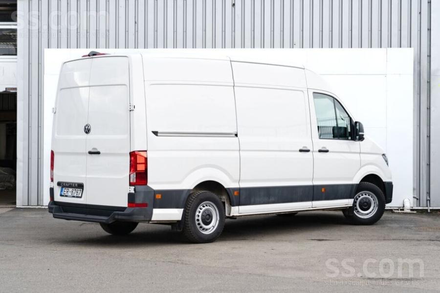 Balts Volkswagen Crafter 2025 Rīga, ar dzinēja tilpumu 2.00 L un nobraukumu 4 tūkst. km par 39900 €, foto 5 vietnē AUTOMOTO.COM.LV