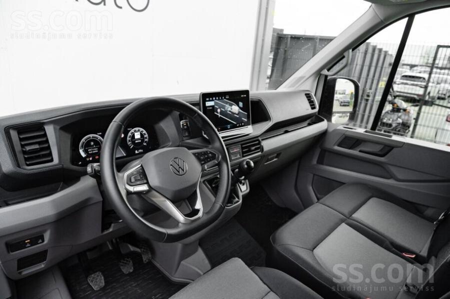 Balts Volkswagen Crafter 2025 Rīga, ar dzinēja tilpumu 2.00 L un nobraukumu 4 tūkst. km par 39900 €, foto 27 vietnē AUTOMOTO.COM.LV