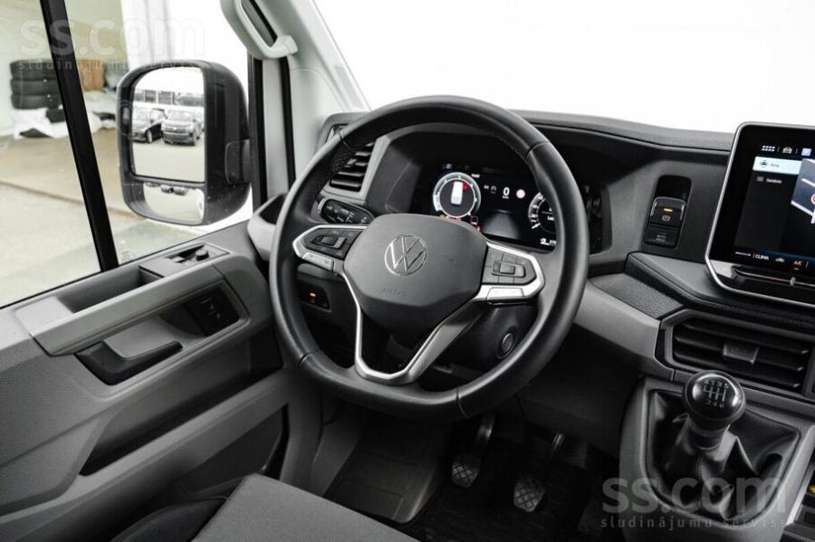 Balts Volkswagen Crafter 2025 Rīga, ar dzinēja tilpumu 2.00 L un nobraukumu 4 tūkst. km par 39900 €, foto 29 vietnē AUTOMOTO.COM.LV