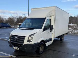 White Volkswagen Crafter 2007 in Vilnius, with an engine capacity of 2.50 L and mileage of 396 thousand km for 3200 €, photo  on AUTOMOTO.COM.LV