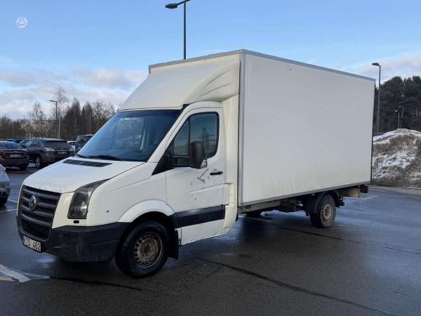 White Volkswagen Crafter 2007 in Vilnius, with an engine capacity of 2.50 L and mileage of 396 thousand km for 3200 €, photo 2 on AUTOMOTO.COM.LV