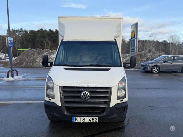 White Volkswagen Crafter 2007 in Vilnius, with an engine capacity of 2.50 L and mileage of 396 thousand km for 3200 €, photo 9 on AUTOMOTO.COM.LV