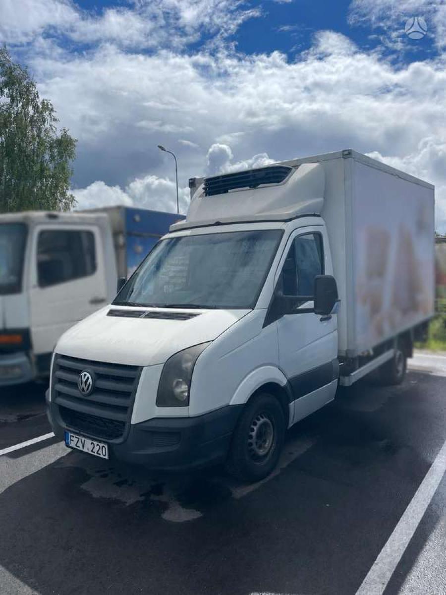 White Volkswagen Crafter 2008 in Telschi, with an engine capacity of 2.46 L and mileage of 399 thousand km for 6100 €, photo 1 on AUTOMOTO.COM.LV