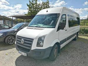 White Volkswagen Crafter 2008 in Panevezys, with an engine capacity of 2.46 L and mileage of 296 thousand km for 8950 €, photo  on AUTOMOTO.COM.LV
