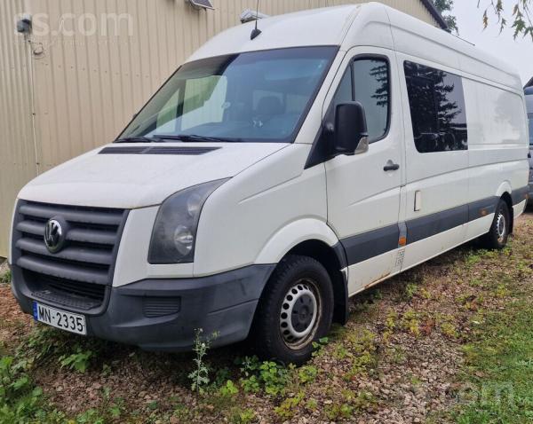 Balts Volkswagen Crafter 2008 Dobele, ar dzinēja tilpumu 2.50 L un nobraukumu 330 tūkst. km par 4500 €, foto 1 vietnē AUTOMOTO.COM.LV