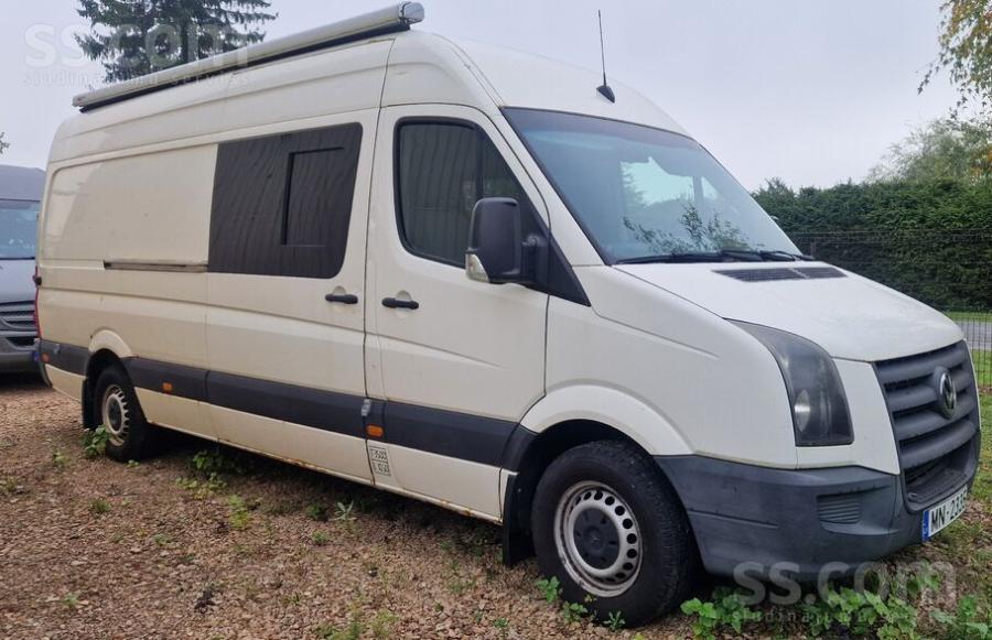 Balts Volkswagen Crafter 2008 Dobele, ar dzinēja tilpumu 2.50 L un nobraukumu 330 tūkst. km par 4500 €, foto 3 vietnē AUTOMOTO.COM.LV