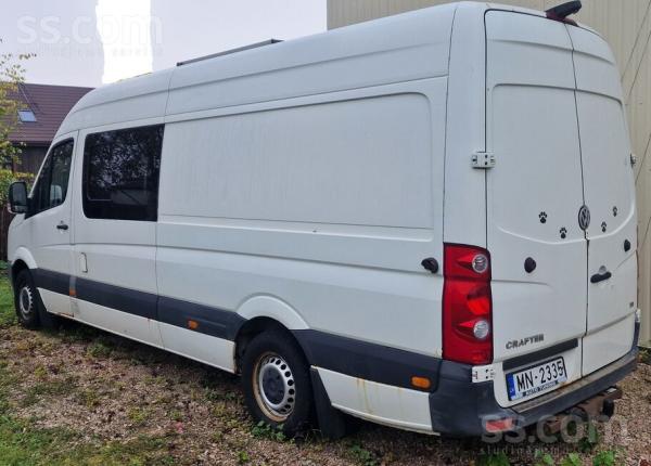 Balts Volkswagen Crafter 2008 Dobele, ar dzinēja tilpumu 2.50 L un nobraukumu 330 tūkst. km par 4500 €, foto 5 vietnē AUTOMOTO.COM.LV