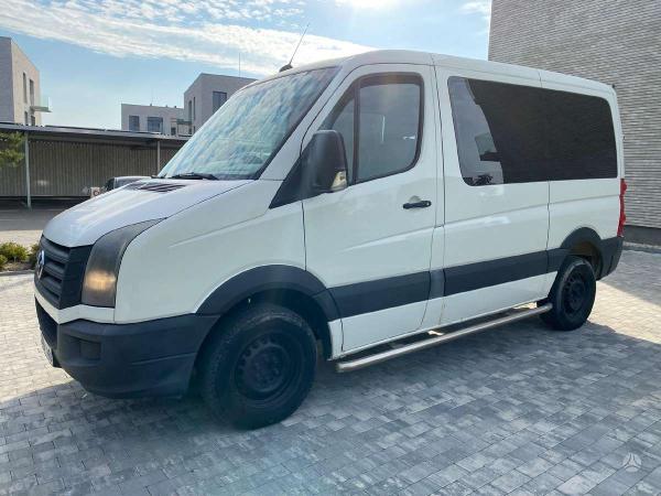 Balts Volkswagen Crafter 2009 Kauņa, ar dzinēja tilpumu 2.50 L un nobraukumu 398 tūkst. km par 5300 €, foto 1 vietnē AUTOMOTO.COM.LV
