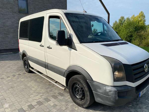 Balts Volkswagen Crafter 2009 Kauņa, ar dzinēja tilpumu 2.50 L un nobraukumu 398 tūkst. km par 5300 €, foto 2 vietnē AUTOMOTO.COM.LV