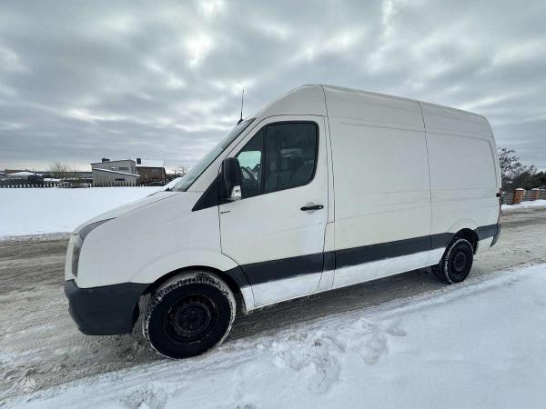 Balts Volkswagen Crafter 2009 Kauņa, ar dzinēja tilpumu 2.46 L un nobraukumu 405 tūkst. km par 3900 €, foto 2 vietnē AUTOMOTO.COM.LV