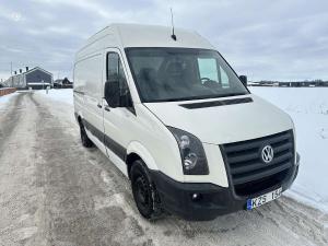 White Volkswagen Crafter 2009 in Kaunas, with an engine capacity of 2.46 L and mileage of 405 thousand km for 3900 €, photo 6 on AUTOMOTO.COM.LV