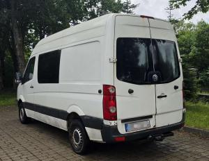 White Volkswagen Crafter 2009 in Vilnius, with an engine capacity of 2.50 L and mileage of 350 thousand km for 2200 €, photo 8 on AUTOMOTO.COM.LV
