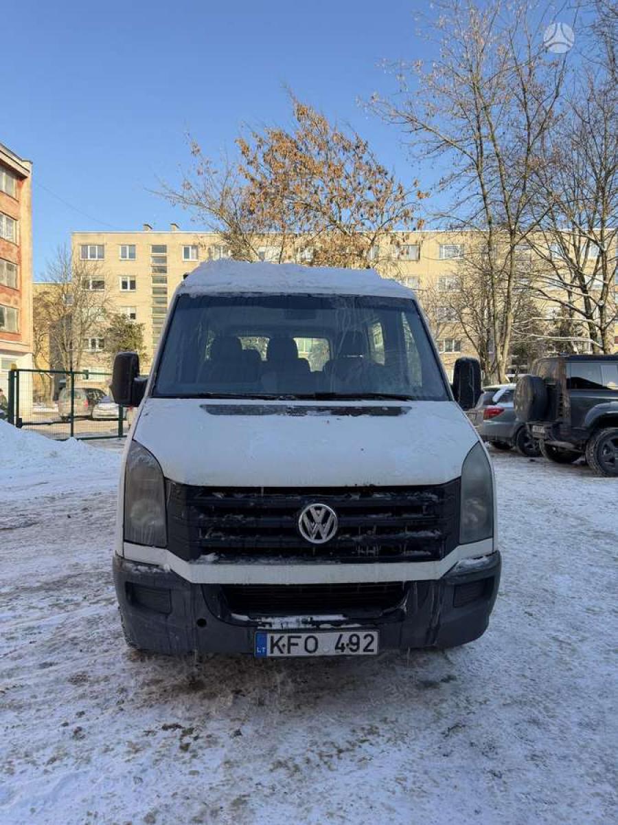 Balts Volkswagen Crafter 2010 Kauņa, ar dzinēja tilpumu 2.46 L un nobraukumu 543 tūkst. km par 2500 €, foto 3 vietnē AUTOMOTO.COM.LV