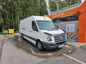 Balts Volkswagen Crafter 2010 Kauņa, ar dzinēja tilpumu 2.46 L un nobraukumu 420 tūkst. km par 1 €, foto  vietnē AUTOMOTO.COM.LV