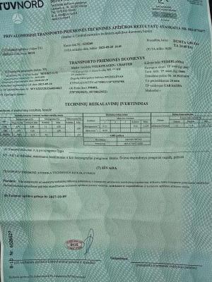 Белый Фольксваген Крафтер 2010 в Вильнюс, объемом двигателя 2.50 л и пробегом 410 тыс. км за 7900 €, фото 14 на AUTOMOTO.COM.LV