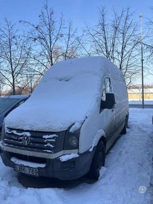 Balts Volkswagen Crafter 2012 Kauņa, ar dzinēja tilpumu 2.00 L un nobraukumu 650 tūkst. km par 3150 €, foto  vietnē AUTOMOTO.COM.LV