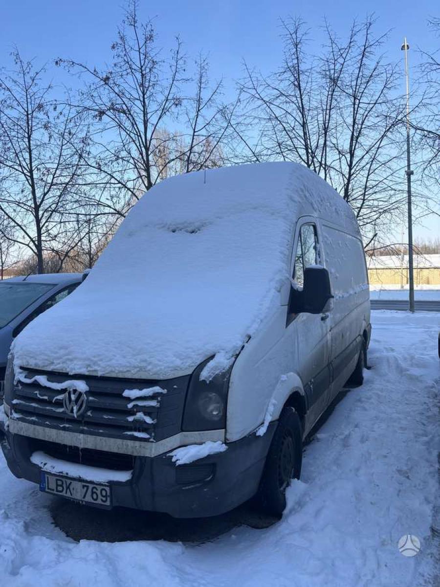 Balts Volkswagen Crafter 2012 Kauņa, ar dzinēja tilpumu 2.00 L un nobraukumu 650 tūkst. km par 3150 €, foto 1 vietnē AUTOMOTO.COM.LV