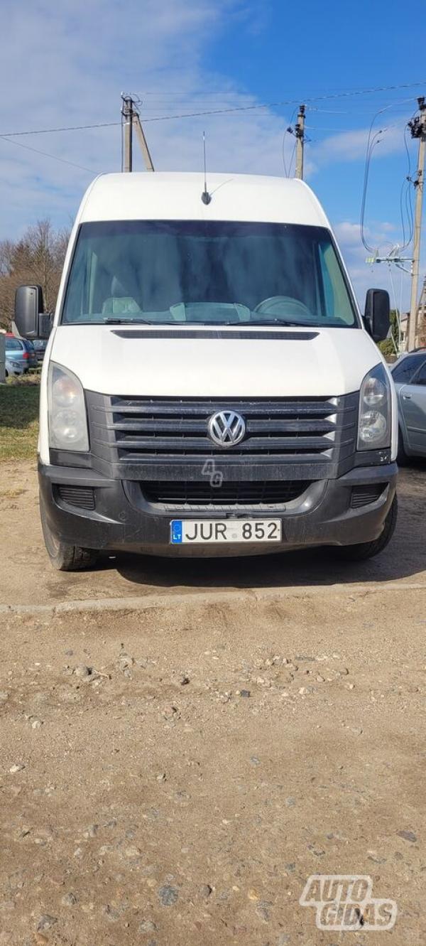Balts Volkswagen Crafter 2012 Zarasai, ar dzinēja tilpumu 2.00 L un nobraukumu 514 tūkst. km par 4500 €, foto 1 vietnē AUTOMOTO.COM.LV