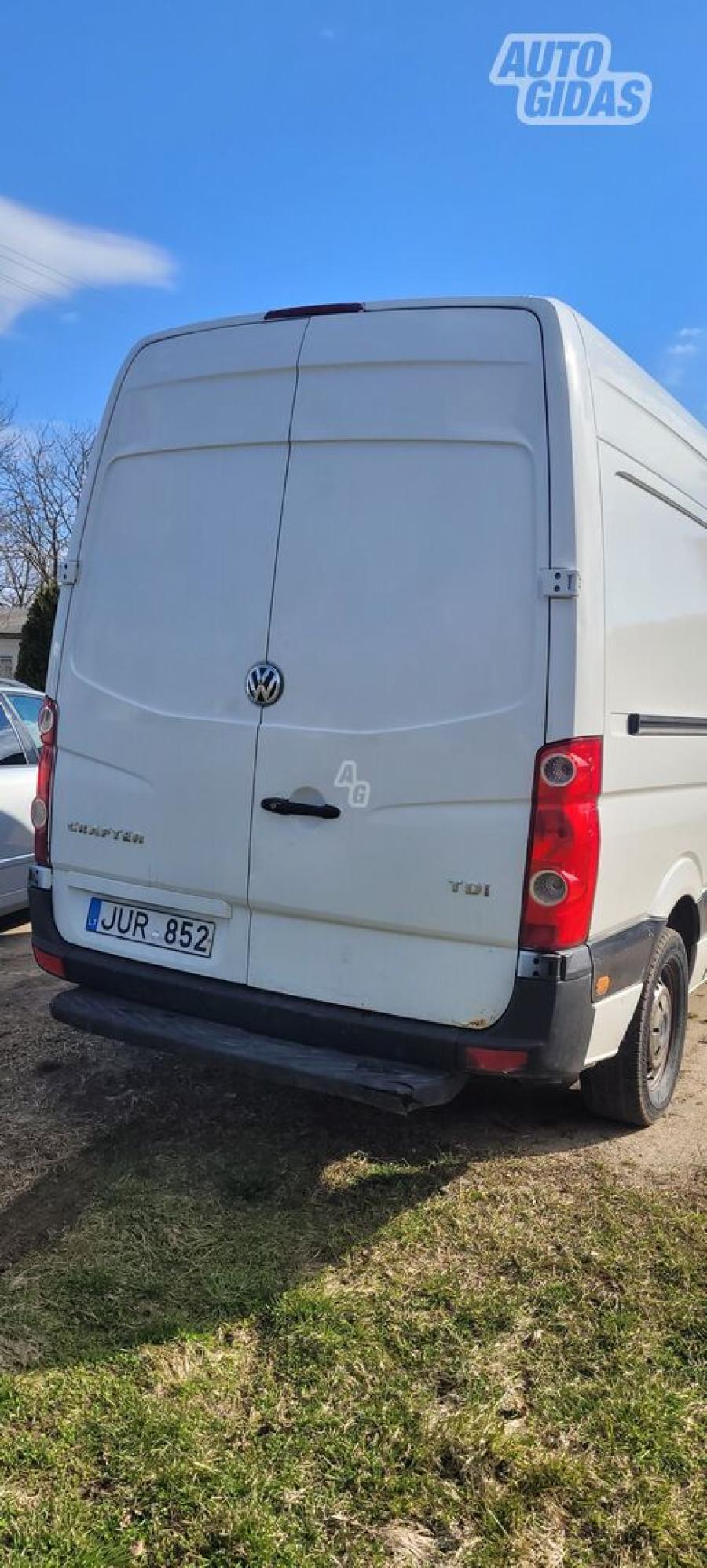 Balts Volkswagen Crafter 2012 Zarasai, ar dzinēja tilpumu 2.00 L un nobraukumu 514 tūkst. km par 4500 €, foto 4 vietnē AUTOMOTO.COM.LV