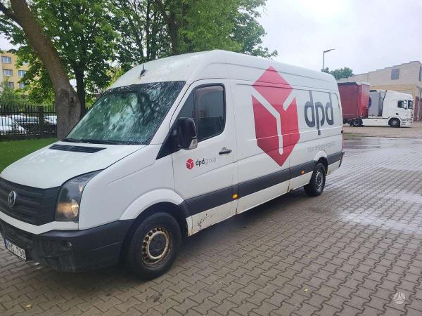 Balts Volkswagen Crafter 2012 Panevēža, ar dzinēja tilpumu 1.97 L un nobraukumu 879 tūkst. km par 3509 €, foto 1 vietnē AUTOMOTO.COM.LV