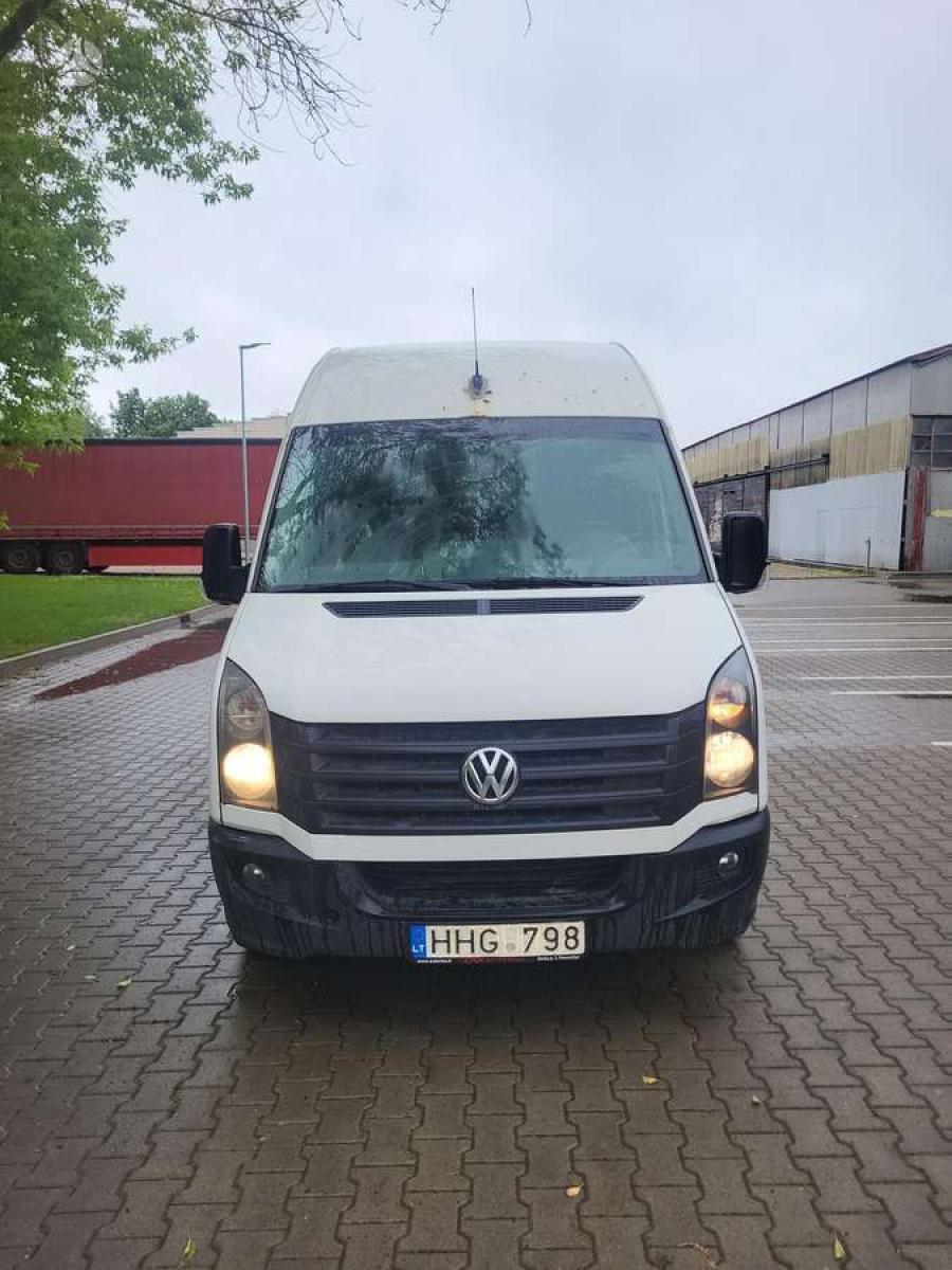 Balts Volkswagen Crafter 2012 Panevēža, ar dzinēja tilpumu 1.97 L un nobraukumu 879 tūkst. km par 3509 €, foto 6 vietnē AUTOMOTO.COM.LV