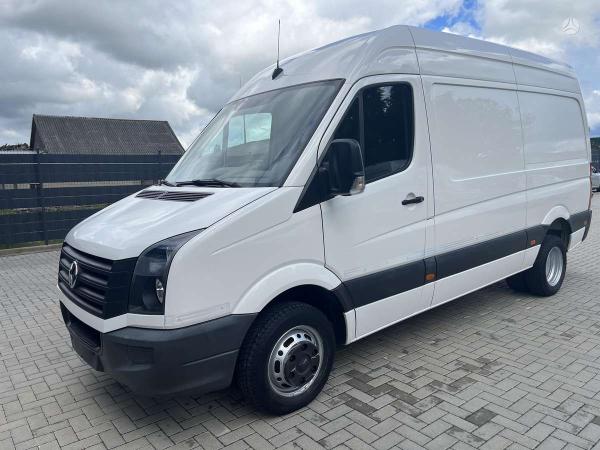 White Volkswagen Crafter 2012 in Taurage, with an engine capacity of 2.00 L and mileage of 194 thousand km for 7700 €, photo 4 on AUTOMOTO.COM.LV