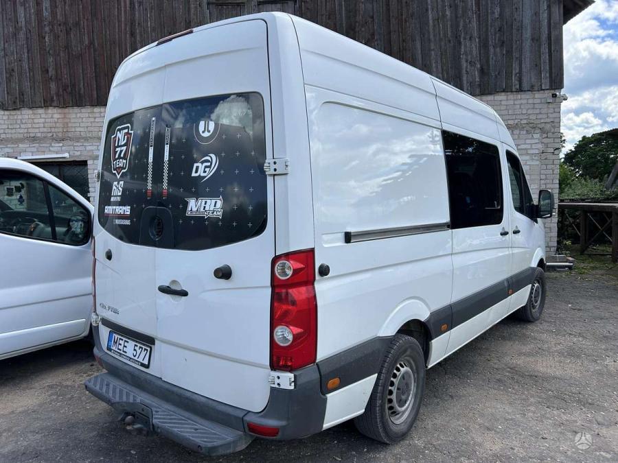 Balts Volkswagen Crafter 2012 Utena, ar dzinēja tilpumu 2.00 L un nobraukumu 360 tūkst. km par 12500 €, foto 3 vietnē AUTOMOTO.COM.LV