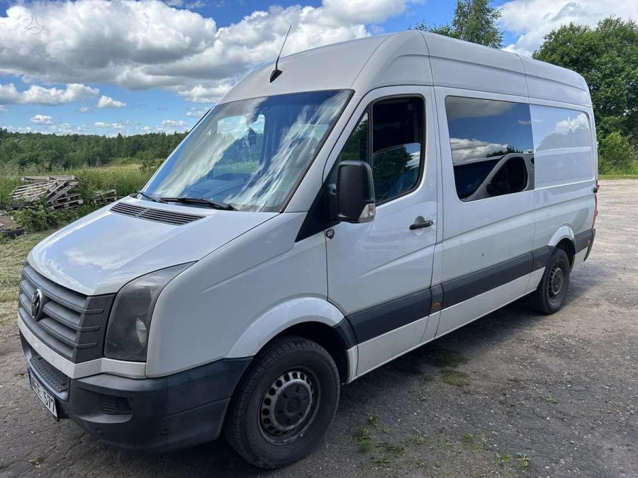 Balts Volkswagen Crafter 2012 Utena, ar dzinēja tilpumu 2.00 L un nobraukumu 360 tūkst. km par 12500 €, foto 5 vietnē AUTOMOTO.COM.LV