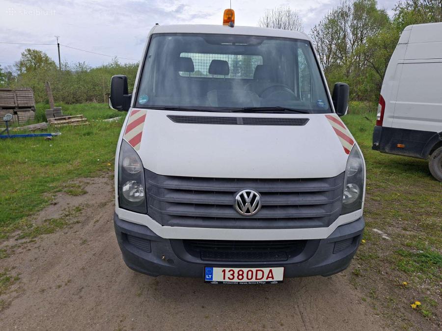 Balts Volkswagen Crafter 2012 Klaipėda, ar dzinēja tilpumu 2.00 L un nobraukumu 201 tūkst. km par 5500 €, foto 4 vietnē AUTOMOTO.COM.LV