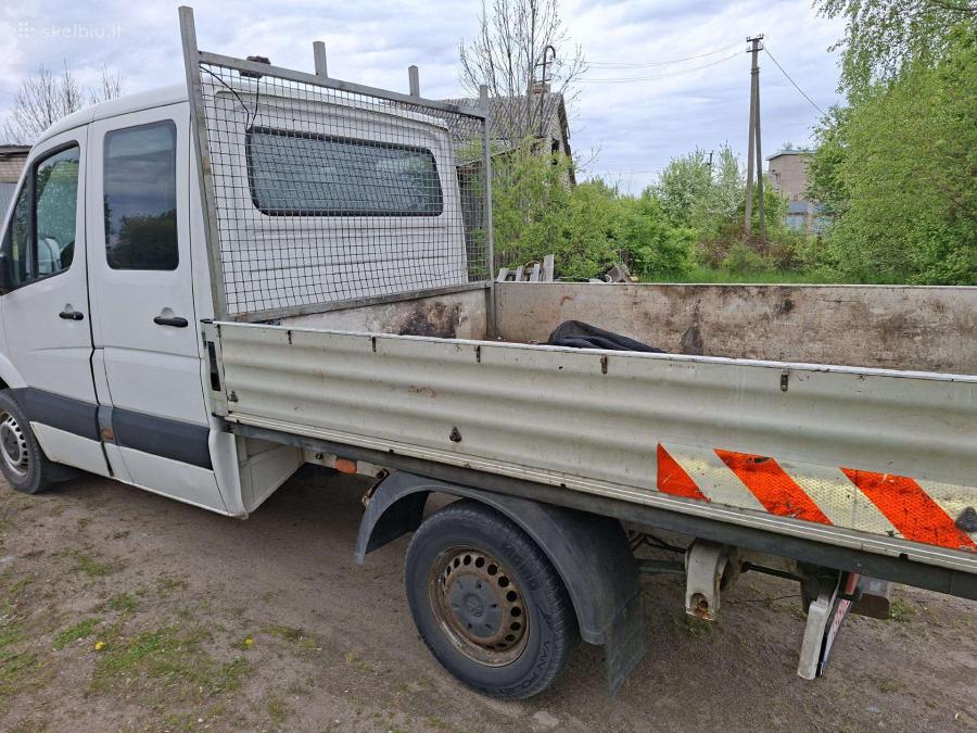 Balts Volkswagen Crafter 2012 Klaipėda, ar dzinēja tilpumu 2.00 L un nobraukumu 201 tūkst. km par 5500 €, foto 5 vietnē AUTOMOTO.COM.LV