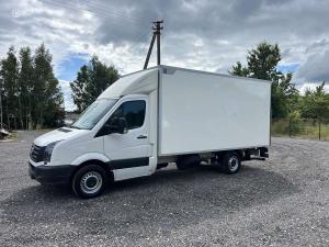 White Volkswagen Crafter 2013 in Kretinga, with an engine capacity of 1.97 L and mileage of 197 thousand km for 10650 €, photo 8 on AUTOMOTO.COM.LV