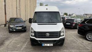 White Volkswagen Crafter 2013 in Klaipeda, with an engine capacity of 1.97 L and mileage of 174 thousand km for 8500 €, photo 3 on AUTOMOTO.COM.LV