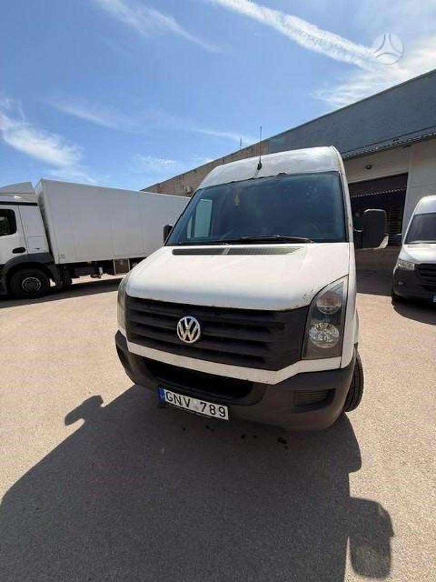 Balts Volkswagen Crafter 2013 Kauņa, ar dzinēja tilpumu 1.97 L un nobraukumu 494 tūkst. km par 4000 €, foto 3 vietnē AUTOMOTO.COM.LV