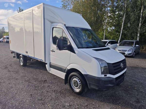 Volkswagen Crafter 2013 in Kretinga on AUTOMOTO.COM.LV White Volkswagen Crafter 2013 in Kretinga, with an engine capacity of 1.97 L and mileage of 198 thousand km for 9500 β¬, photo 1 on AUTOMOTO.COM.LV