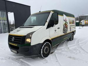 White Volkswagen Crafter 2014 in Vilnius, with an engine capacity of 2.00 L and mileage of 340 thousand km for 5350 €, photo 3 on AUTOMOTO.COM.LV