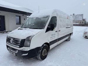 Balts Volkswagen Crafter 2014 Šalčininkai, ar dzinēja tilpumu 1.97 L un nobraukumu 214 tūkst. km par 4000 €, foto  vietnē AUTOMOTO.COM.LV