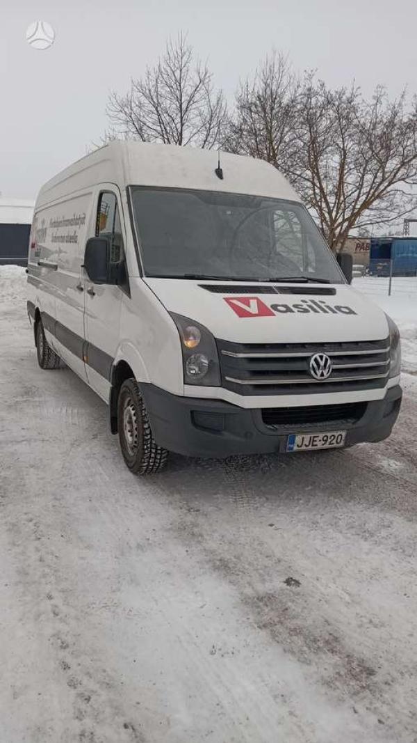 Balts Volkswagen Crafter 2014 Radviliškis, ar dzinēja tilpumu 1.97 L un nobraukumu 335 tūkst. km par 5600 €, foto 1 vietnē AUTOMOTO.COM.LV