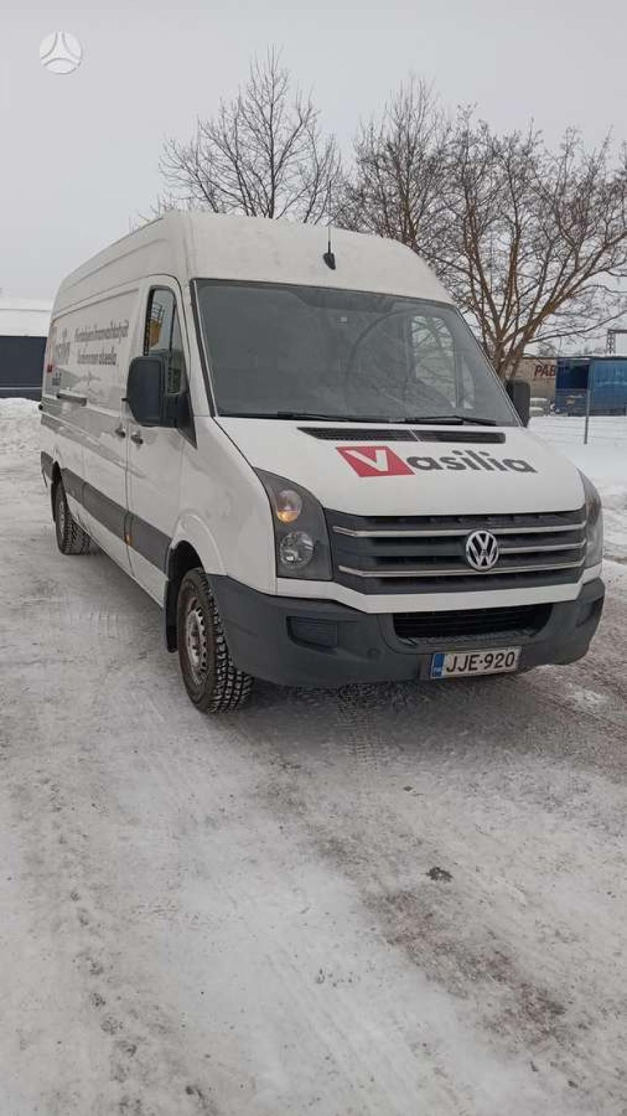 Balts Volkswagen Crafter 2014 Radviliškis, ar dzinēja tilpumu 1.97 L un nobraukumu 335 tūkst. km par 5600 €, foto 1 vietnē AUTOMOTO.COM.LV
