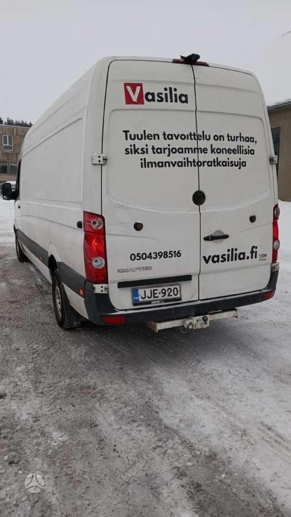 Balts Volkswagen Crafter 2014 Radviliškis, ar dzinēja tilpumu 1.97 L un nobraukumu 335 tūkst. km par 5600 €, foto 7 vietnē AUTOMOTO.COM.LV