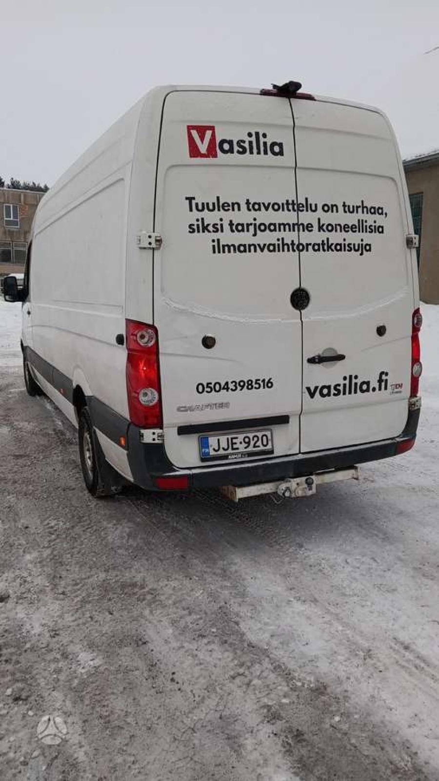Balts Volkswagen Crafter 2014 Radviliškis, ar dzinēja tilpumu 1.97 L un nobraukumu 335 tūkst. km par 5600 €, foto 7 vietnē AUTOMOTO.COM.LV
