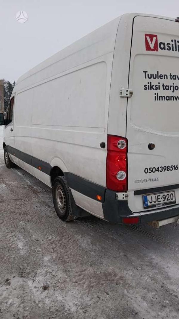 Balts Volkswagen Crafter 2014 Radviliškis, ar dzinēja tilpumu 1.97 L un nobraukumu 335 tūkst. km par 5600 €, foto 8 vietnē AUTOMOTO.COM.LV