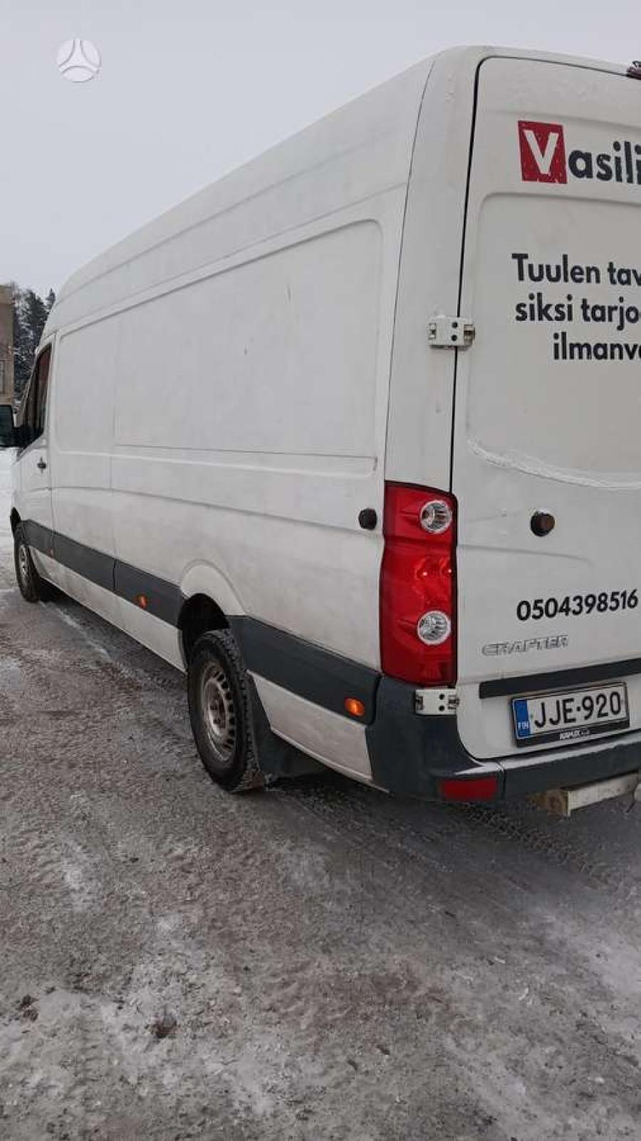 Balts Volkswagen Crafter 2014 Radviliškis, ar dzinēja tilpumu 1.97 L un nobraukumu 335 tūkst. km par 5600 €, foto 8 vietnē AUTOMOTO.COM.LV