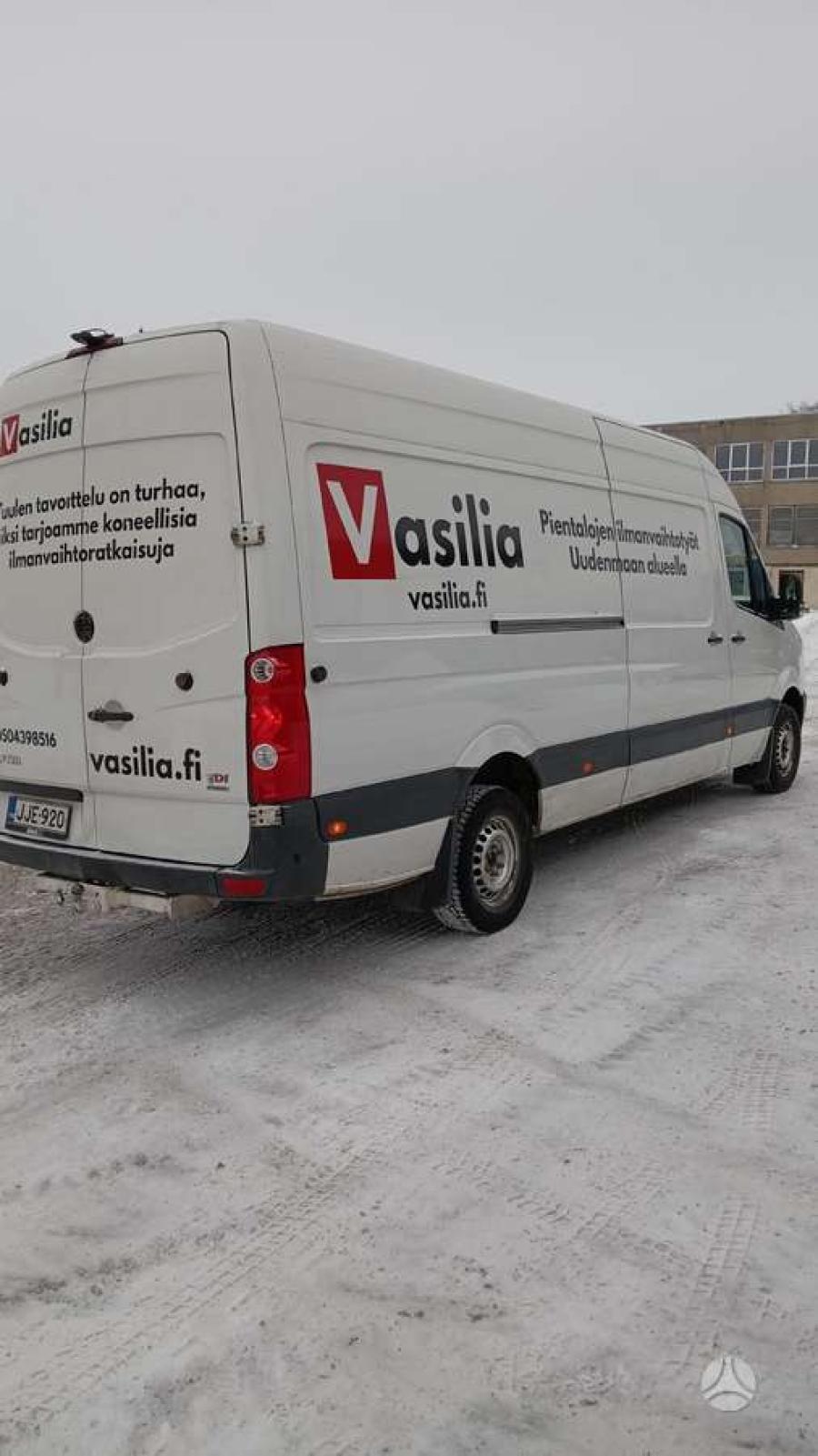 Balts Volkswagen Crafter 2014 Radviliškis, ar dzinēja tilpumu 1.97 L un nobraukumu 335 tūkst. km par 5600 €, foto 11 vietnē AUTOMOTO.COM.LV