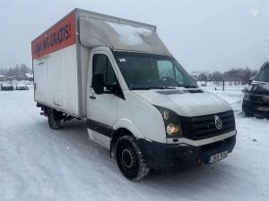 White Volkswagen Crafter 2014 in Taurage, with an engine capacity of 2.00 L and mileage of 164 thousand km for 8500 €, photo 2 on AUTOMOTO.COM.LV