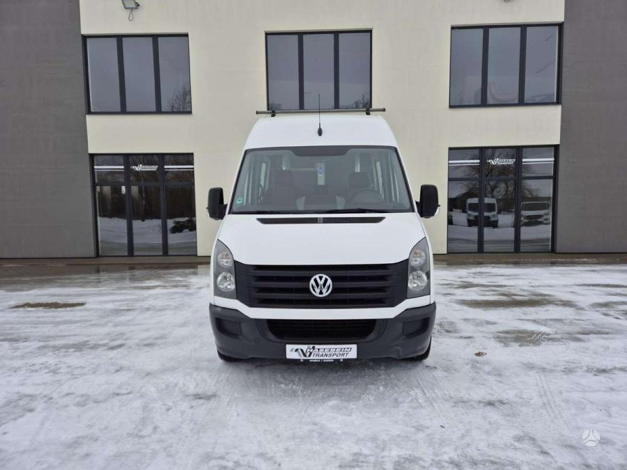 White Volkswagen Crafter 2014 in Marijampole, with an engine capacity of 1.97 L and mileage of 244 thousand km for 14500 €, photo 2 on AUTOMOTO.COM.LV