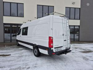 White Volkswagen Crafter 2014 in Marijampole, with an engine capacity of 1.97 L and mileage of 244 thousand km for 14500 €, photo 6 on AUTOMOTO.COM.LV