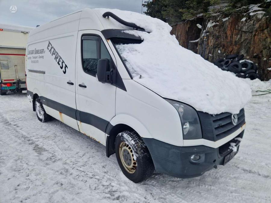 Balts Volkswagen Crafter 2014 Rokiškis, ar dzinēja tilpumu 2.00 L un nobraukumu 300 tūkst. km par 4200 €, foto 1 vietnē AUTOMOTO.COM.LV